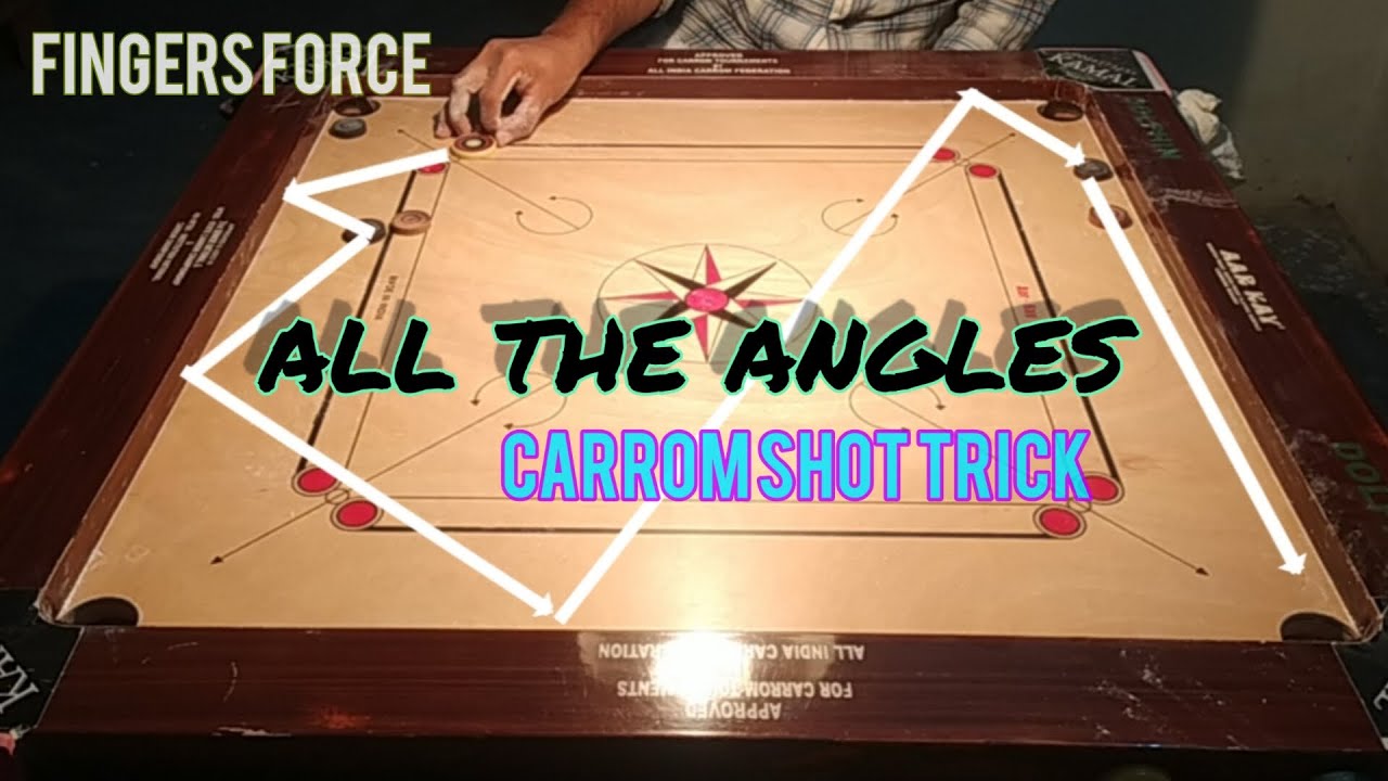 Magical Shot Trick | Part #25 ALL THE ANGLES Carrom Shots | #carrom # ...