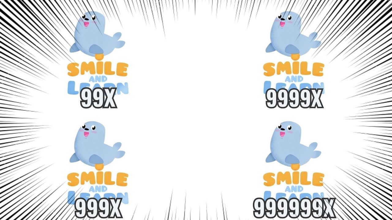Smile And Learn Intro Getting 999999X Speed - YouTube