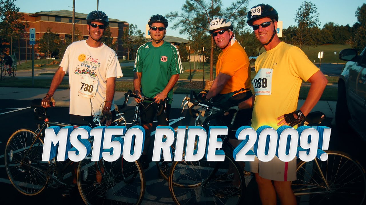 MS150 Ride Tulsa to OKC 2009 along Route 66! - YouTube