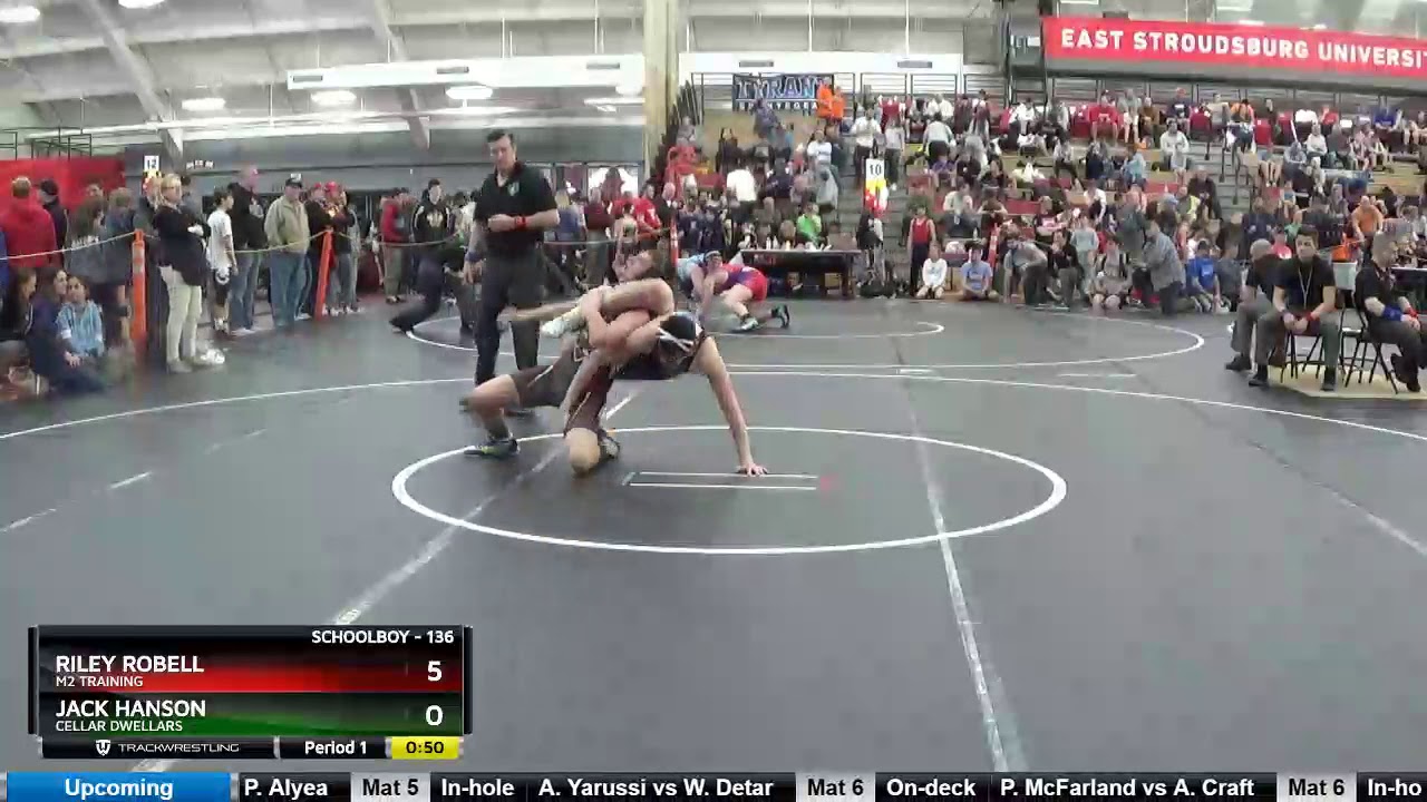 Schoolboy 136 Riley Robell M2 Training Vs Jack Hanson Cellar Dwellars ...