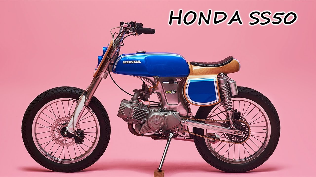 HONDA SS50 Custom - YouTube