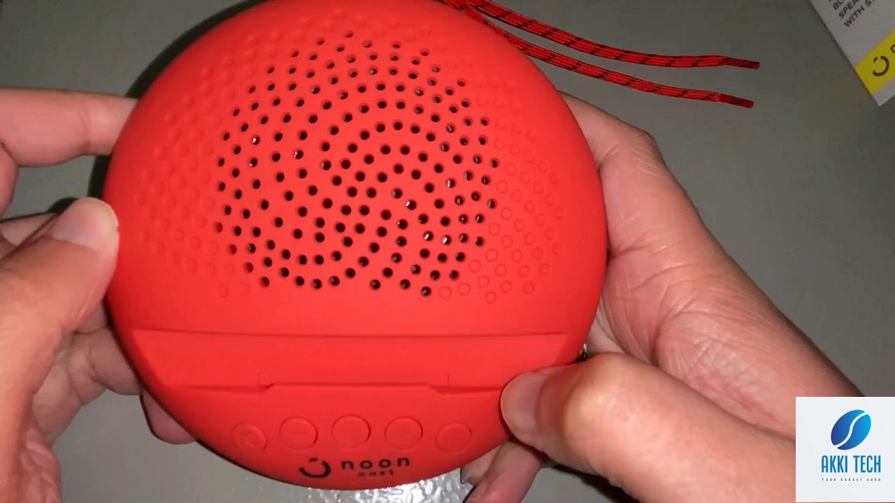 Noon Portable Speaker available in UAE - YouTube