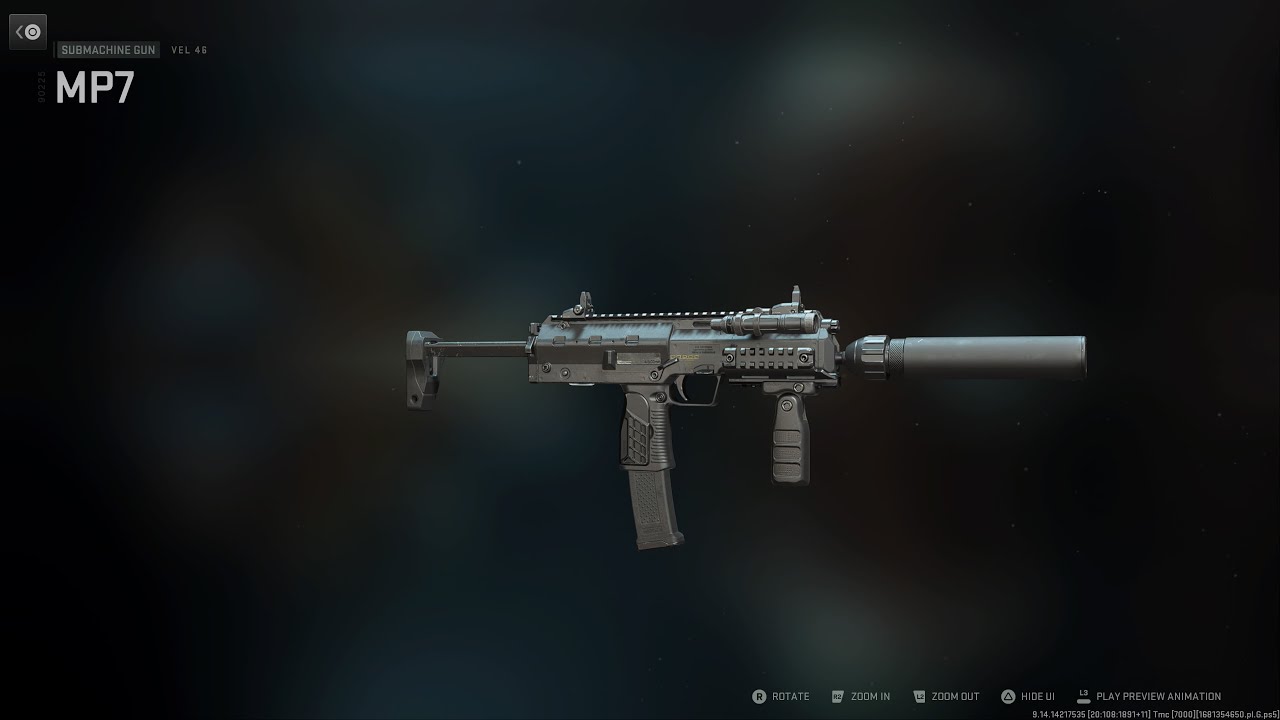 MP7 (VEL 46) - MWII Black Gold Gameplay - YouTube