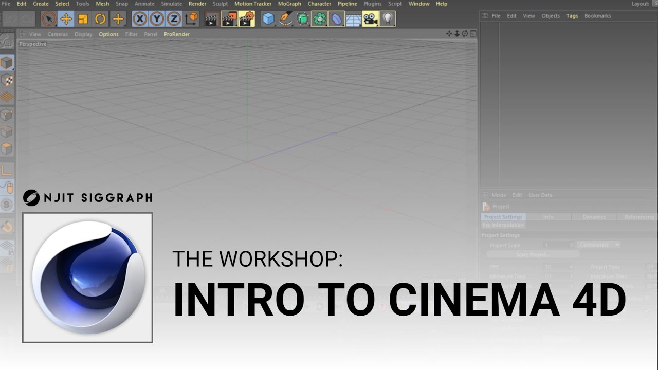 The Workshop: Intro to Cinema 4D - YouTube