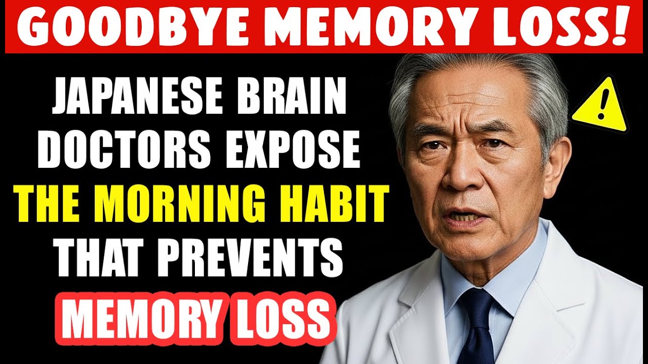 Japanese Brain Doctors Reveal: The Morning Routine That Keeps Memory ...