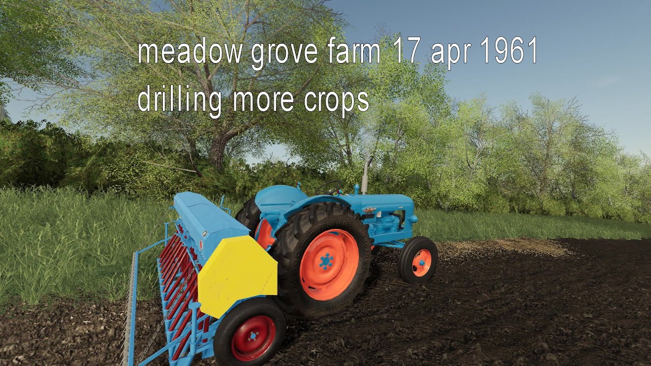 meadow grove farm 17 apr 1961 doing more drilling - YouTube