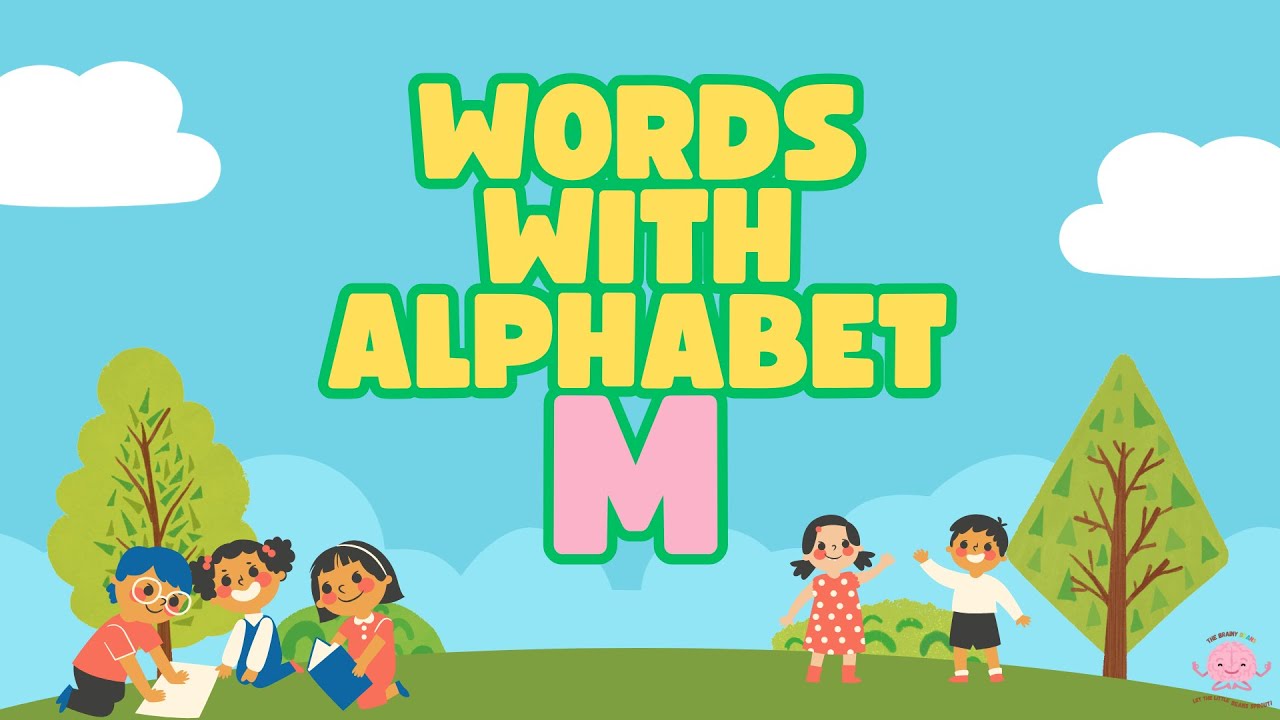 Learning Fun with M Words | Alphabet Words Series - YouTube