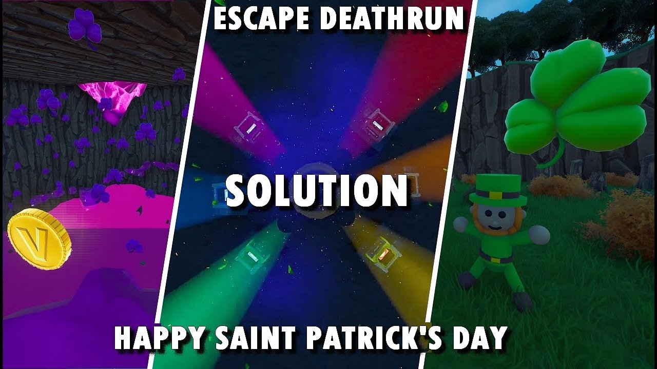 Solution Escape Deathrun : Vidéo Game (Fortnite JALF) - YouTube