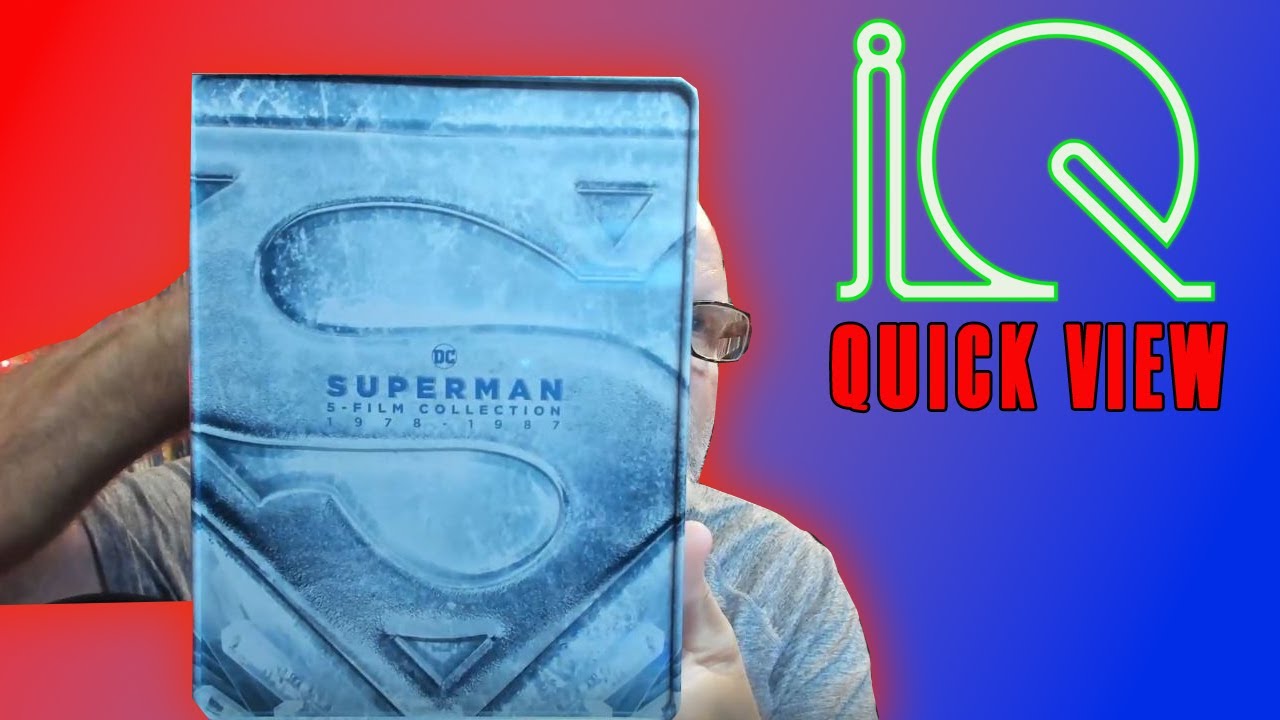 LOW IQ - QUICK VIEW: SUPERMAN STEELBOOK BOX SET - YouTube