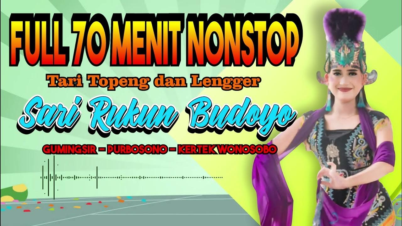 Full 70 menit Nonstop Tari topeng dan lengger Sari rukun Budoyo kertek wonosobo - YouTube
