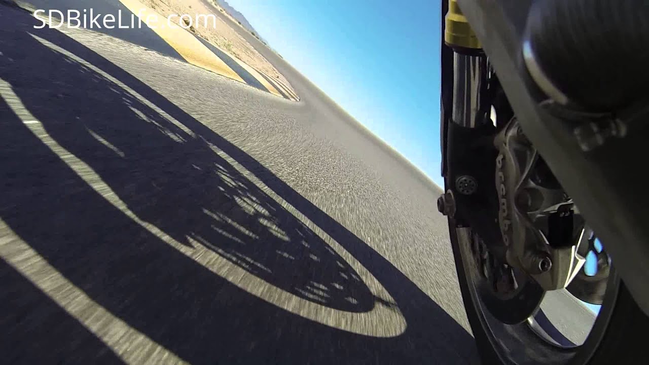 Front Tire view GoPro group A Chuckwalla CVR Brembo Suzuki GSXR - YouTube