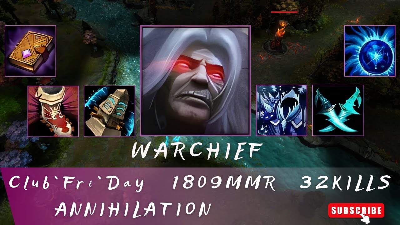 HoN | Mid Wars | Warchief | Club`Fri`Day | 1809 MMR - YouTube