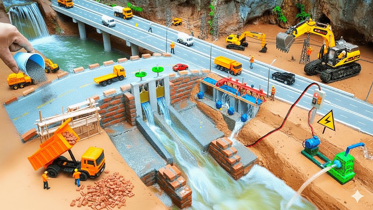 Building a MASSIVE MINIATURE Highway! 🤯 Epic Scale Model Construction ...