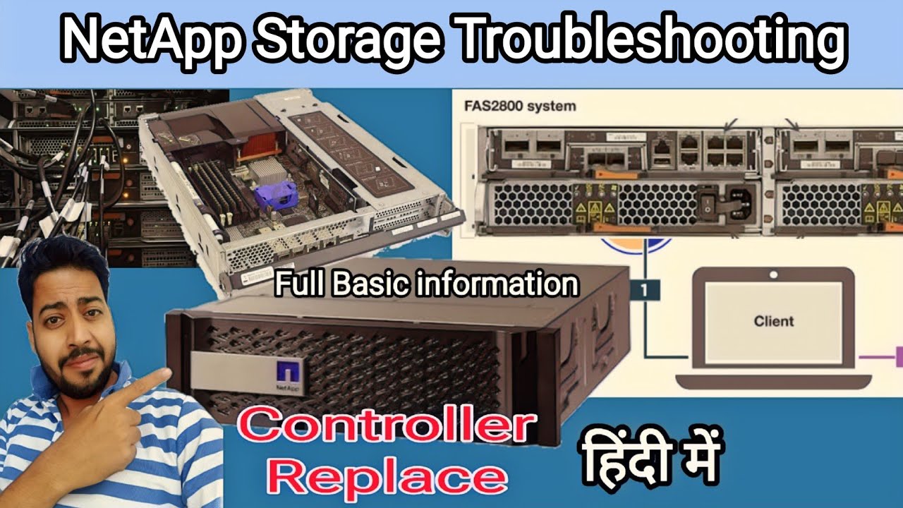 NetApp Storage Basis troubleshooting | How to open storage Controller ...