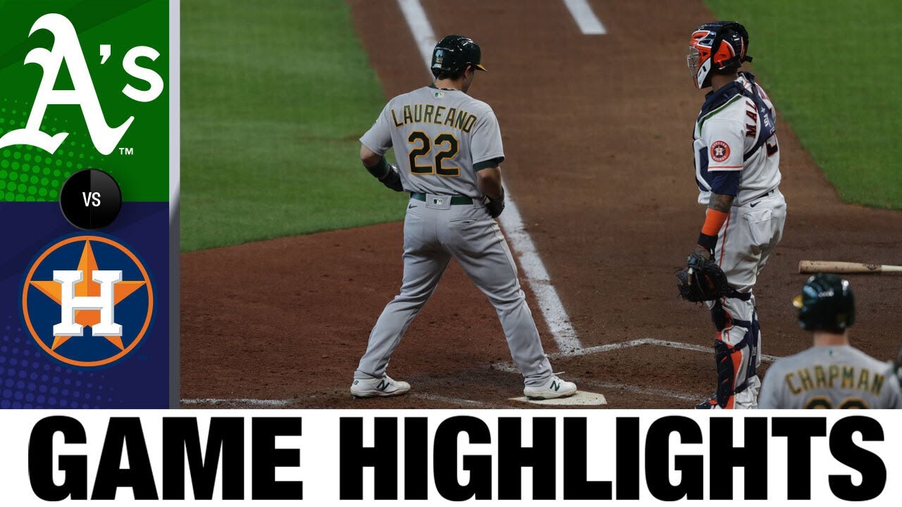 A's vs. Astros Game Highlights (4/10/21) | MLB Highlights - YouTube