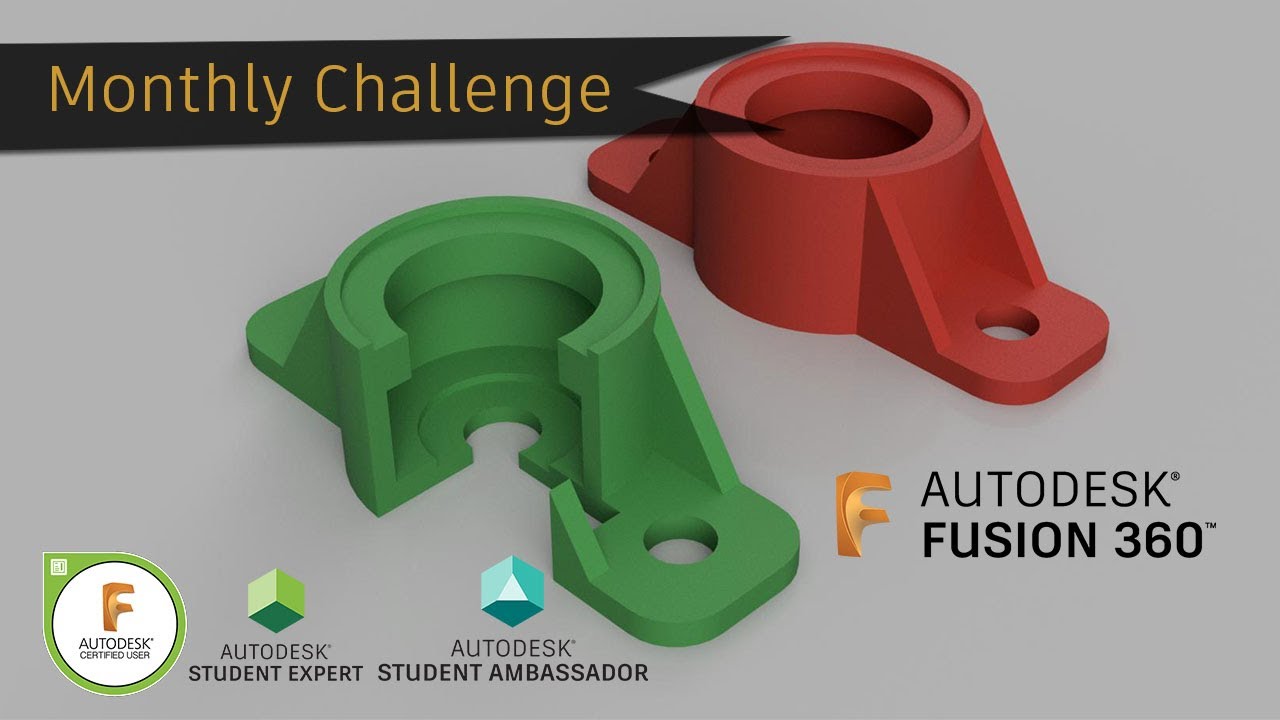 Fusion 360 Challenge of the Month: MAY 2017 - YouTube