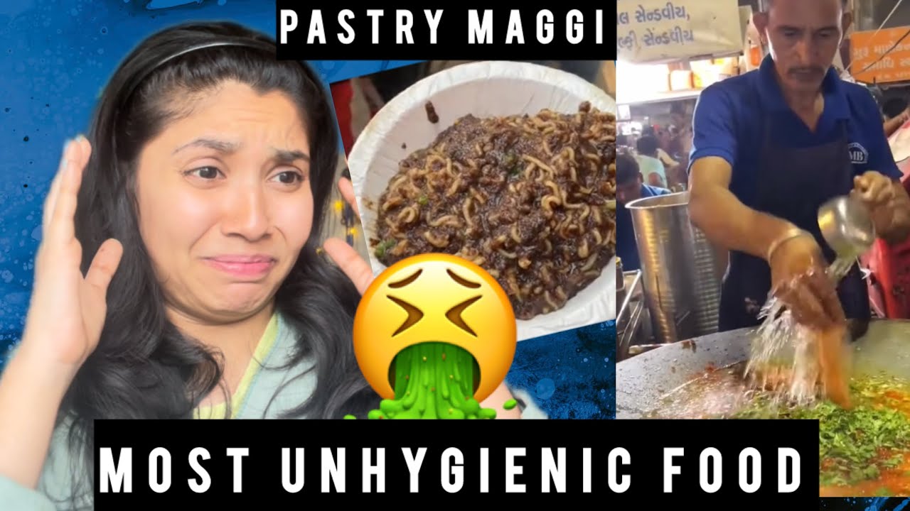 Most unhygienic and worst street food 🤮 ||#streetfood #reaction - YouTube