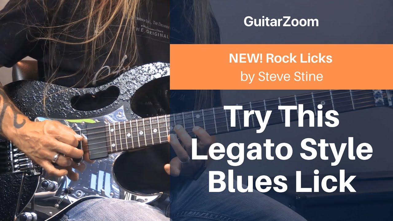 Try This Legato Style Blues Lick | Rock Licks Workshop - YouTube