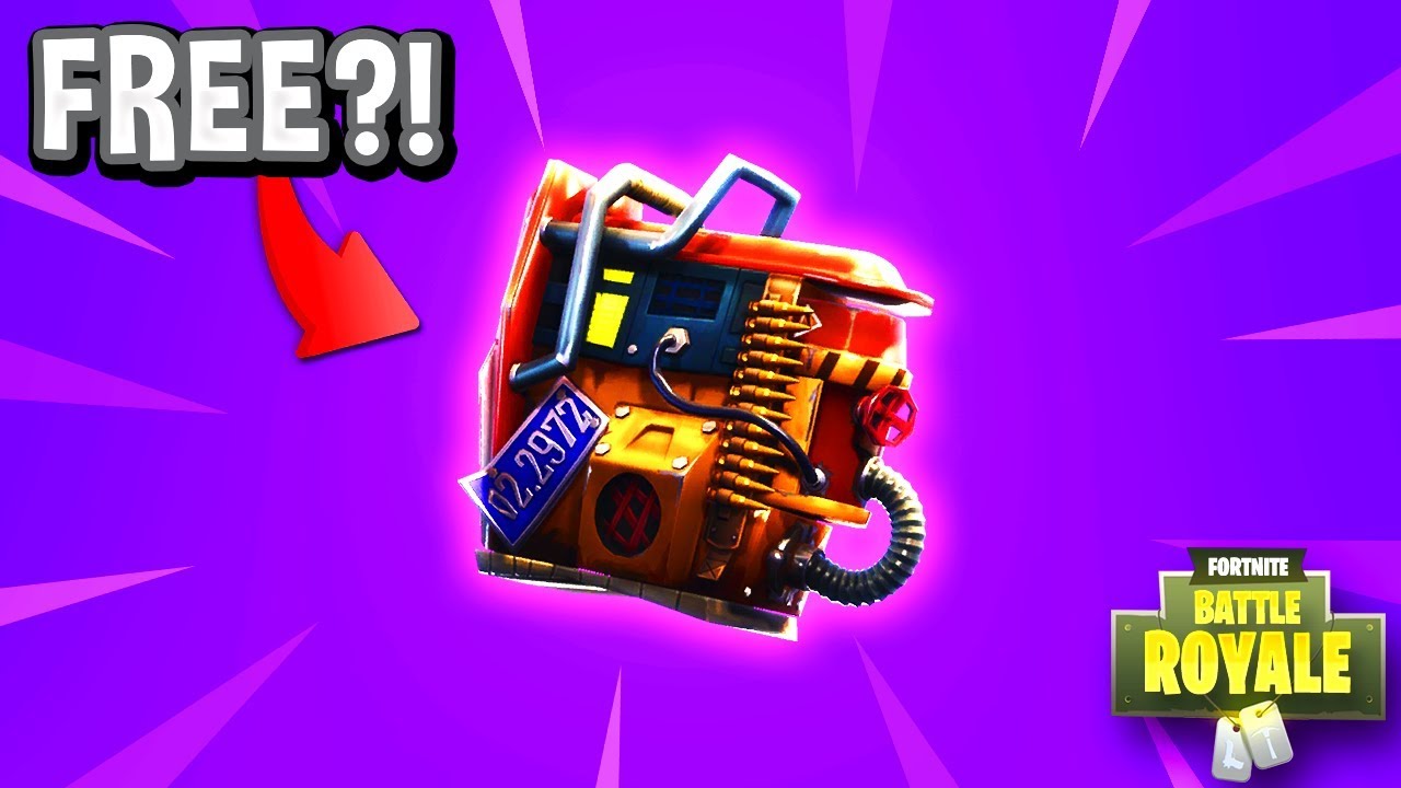 HOW TO GET A FREE BACK BLING IN Fortnite Battle Royale! - YouTube