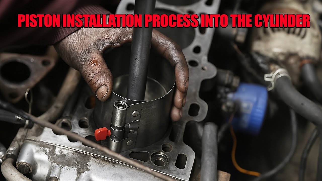 Key Details of the Piston Installation Process | Step-by-Step Engine ...
