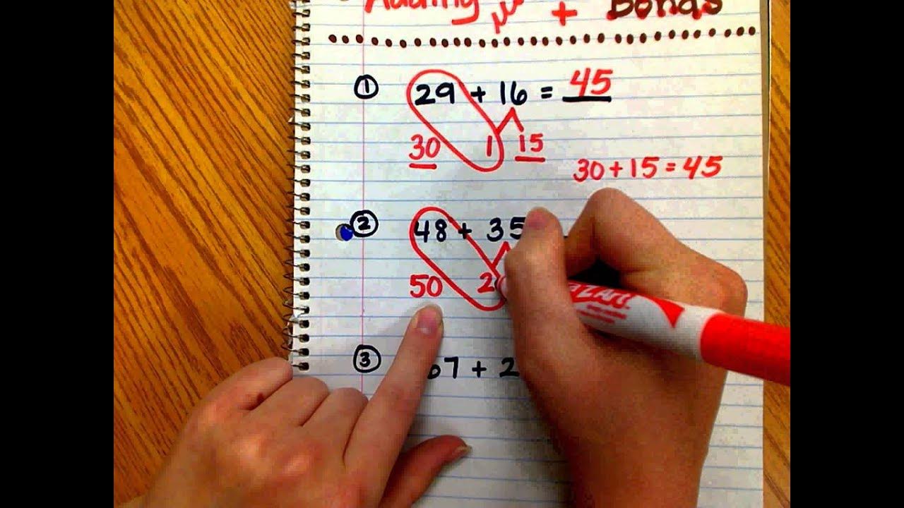 Adding Using Number Bonds - YouTube
