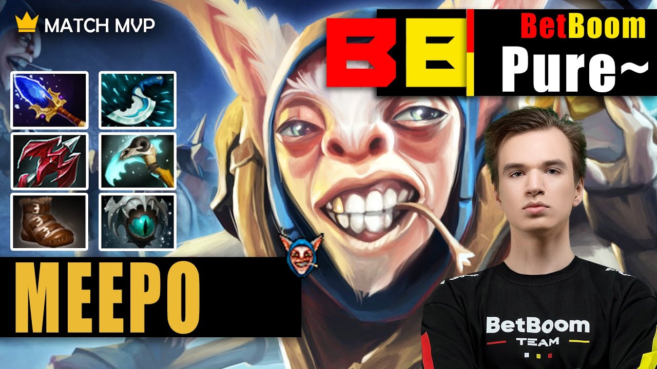 Meepo Safelane | BetBoom.Pure~ | UNEXPECTED MEEPO HARD CARRY | 7.32d ...