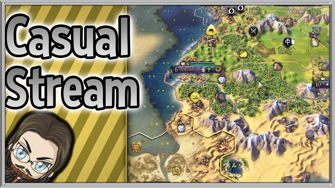 Civilization 6 - Sumeria - Casual Streams - Part 2 - June 13th 2017 ...