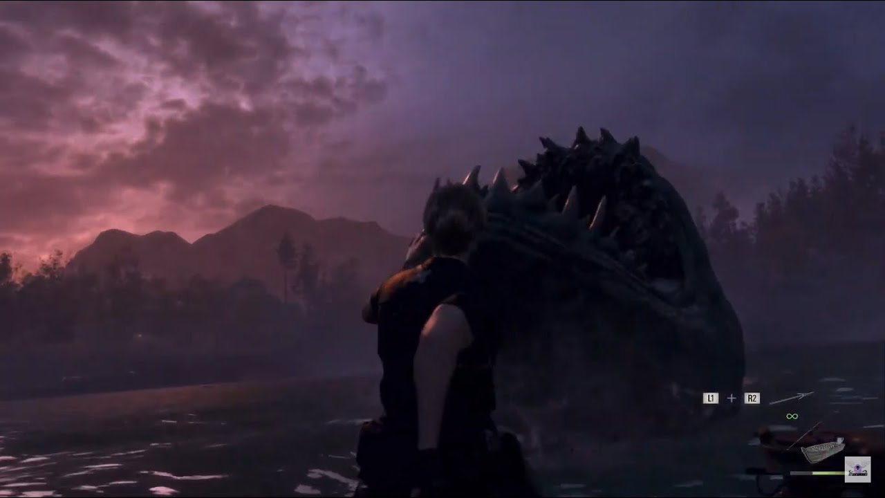 T | Resident Evil 4 Remake - AAH HUUGE FISH!? Del Lago Boss [ Part 2 ...