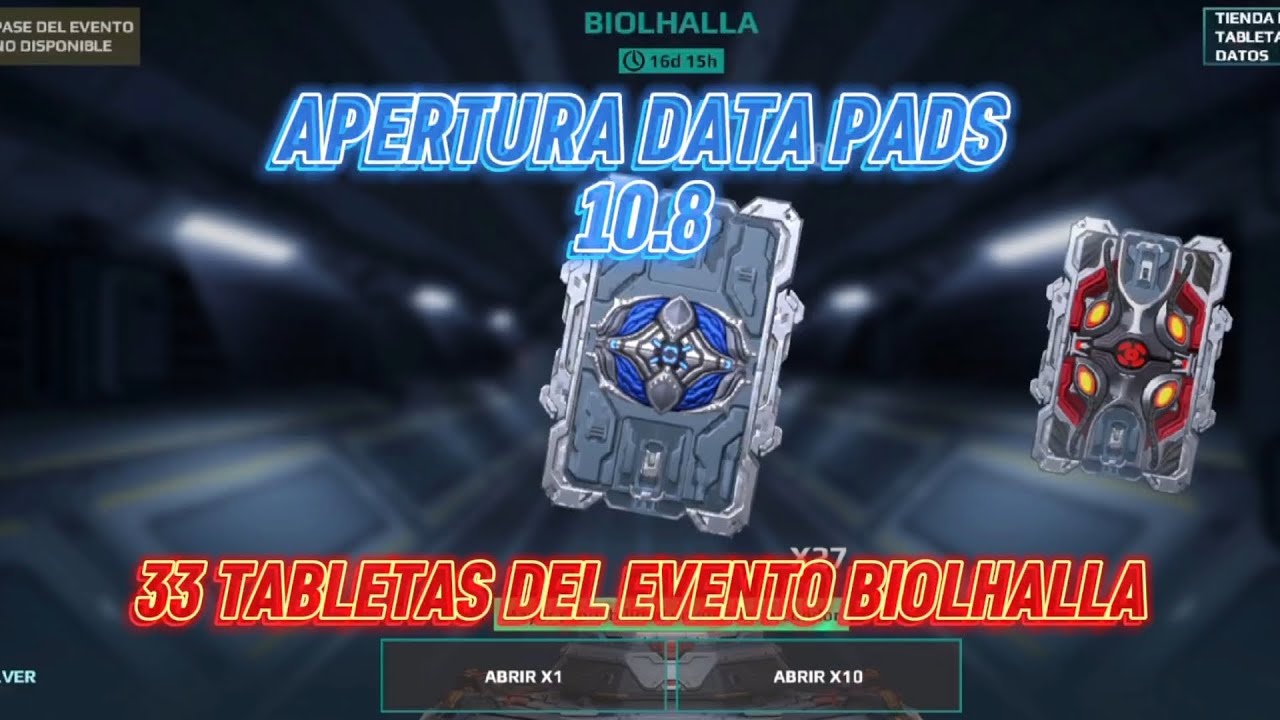 🎁 Abriendo +30 Tabletas del ️EVENTO Biolhalla | Noticias de War Robots ...