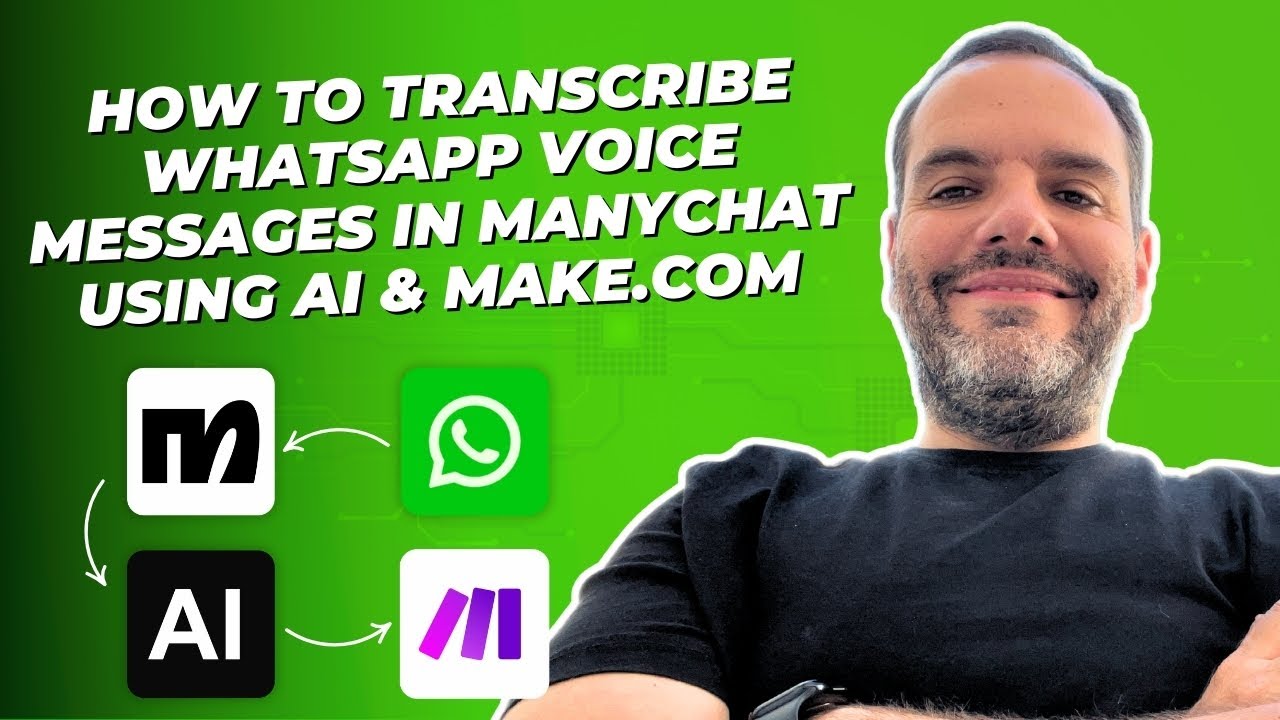 How to Transcribe WhatsApp Voice Messages in Manychat Using AI & Make ...