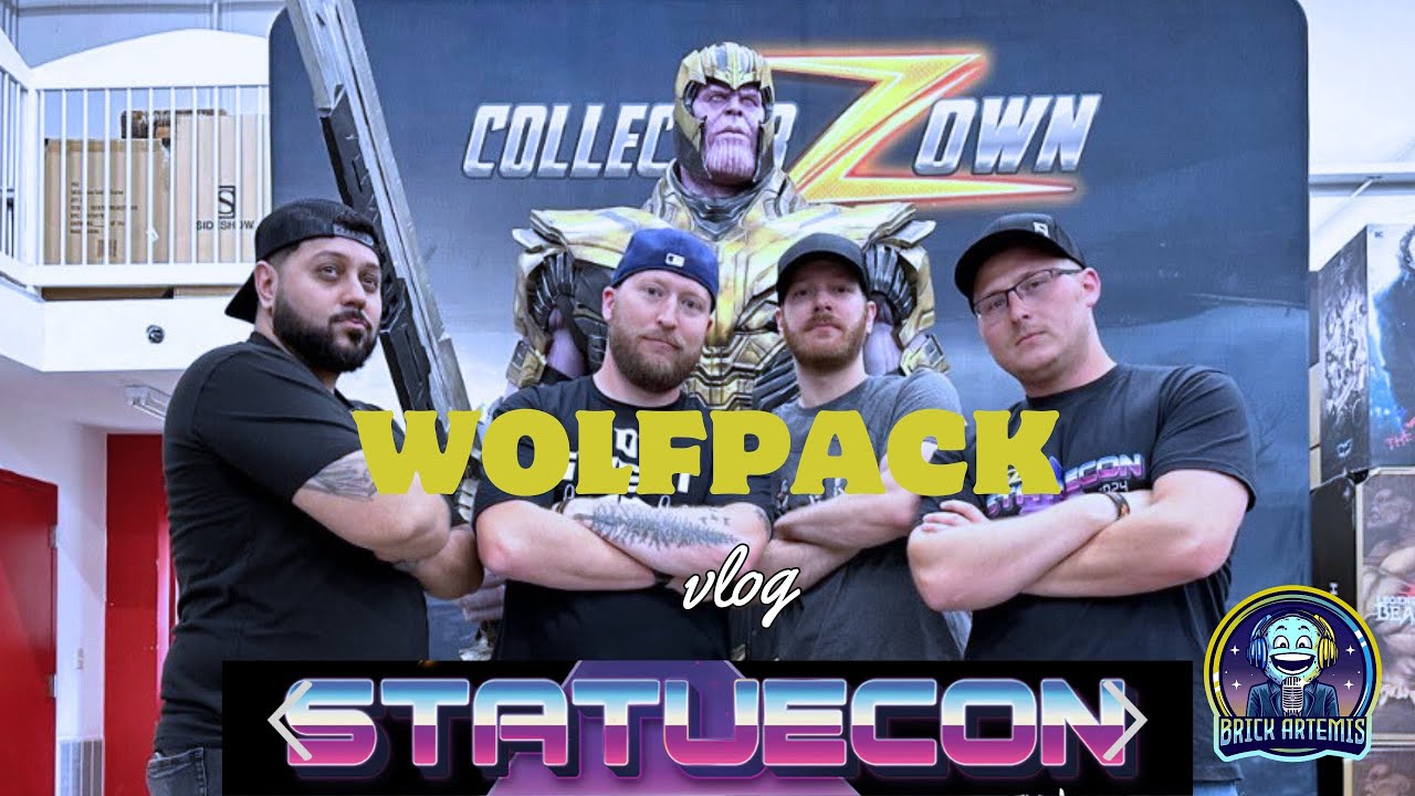 COLLECTORZOWN STATUECON 2024: WOLF PACK VLOG PART 1 - YouTube