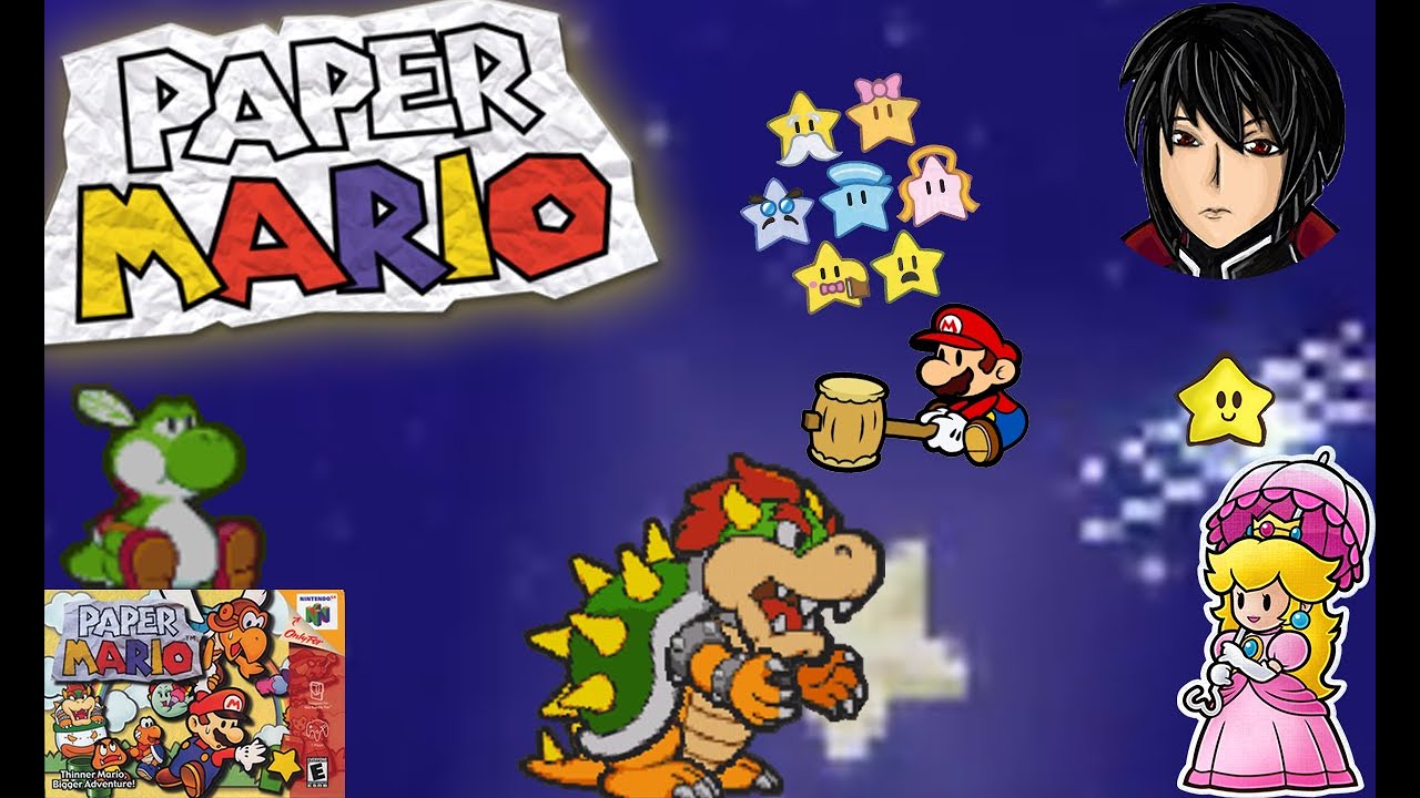 Paper Mario Star Haven And Bowsers Castle - YouTube