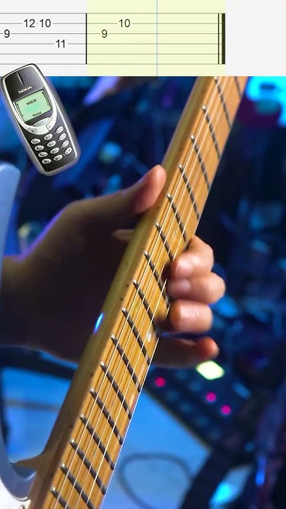 Nokia Ringtone Guitar Tab - YouTube