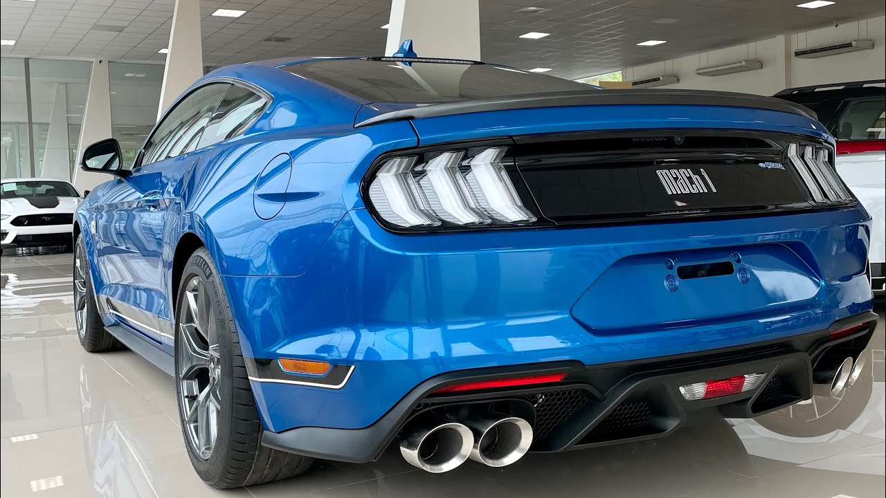 NOVO MUSTANG MACH 1 AZUL VEJA!!! - YouTube