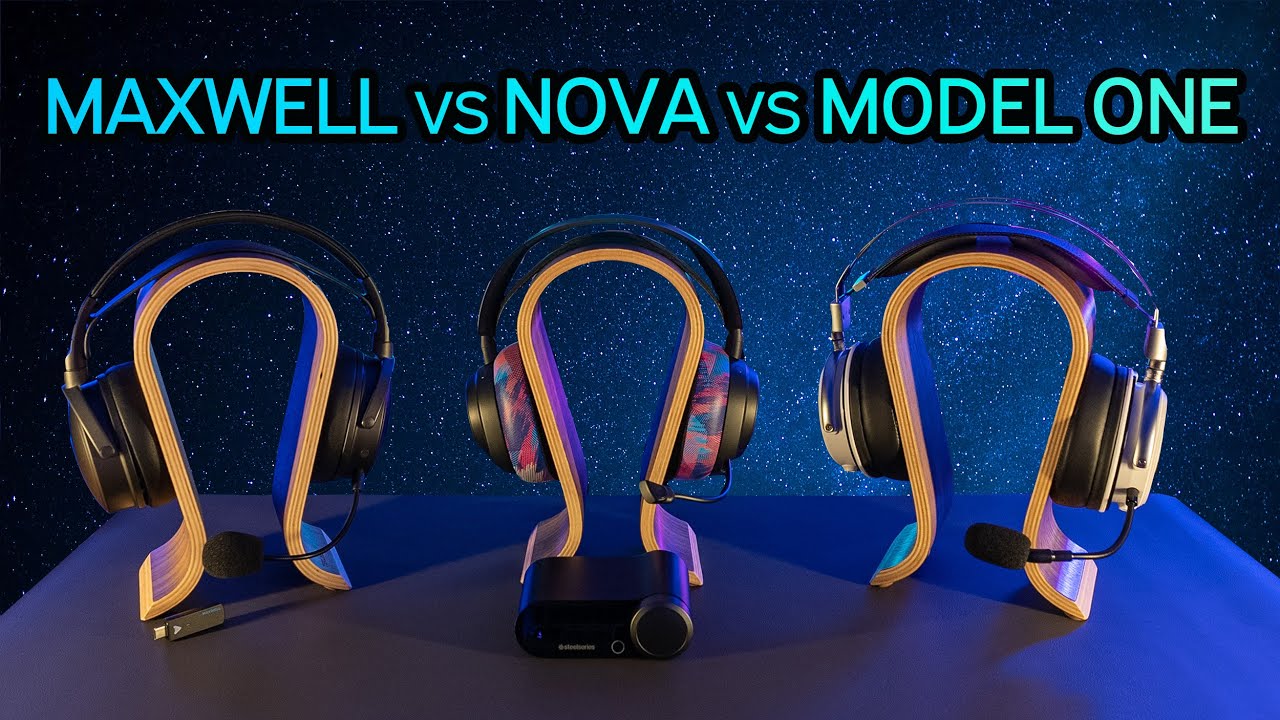 Audeze Maxwell vs VZR Model One vs SteelSeries Nova Pro Wireless - What ...