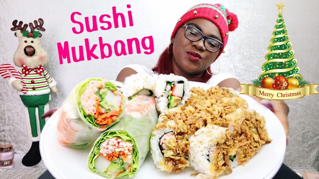 Sushi Mukbang - YouTube