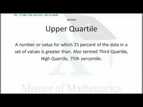 Quartile Definition. Crossword Dictionary.