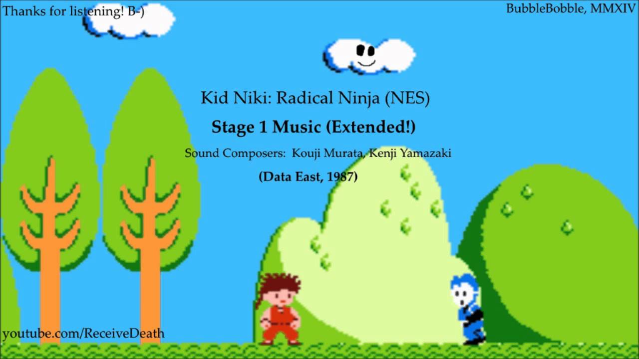 Kid Niki (NES) - First Stage Music (Extended!) - YouTube