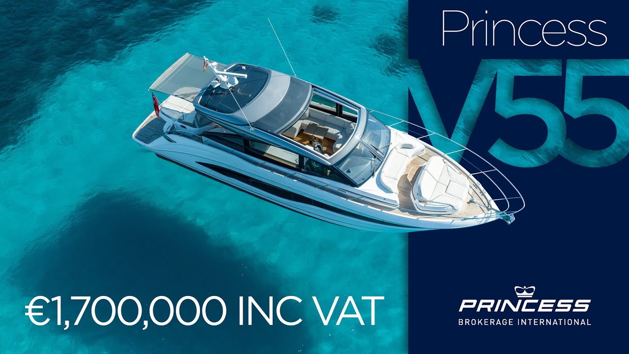 2020 Princess V55 'PB2108' | V-Hull Luxury Motor Yacht | For Sale in ...