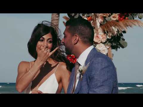 A lux Persian destination Tulum wedding for Leena & Nima.