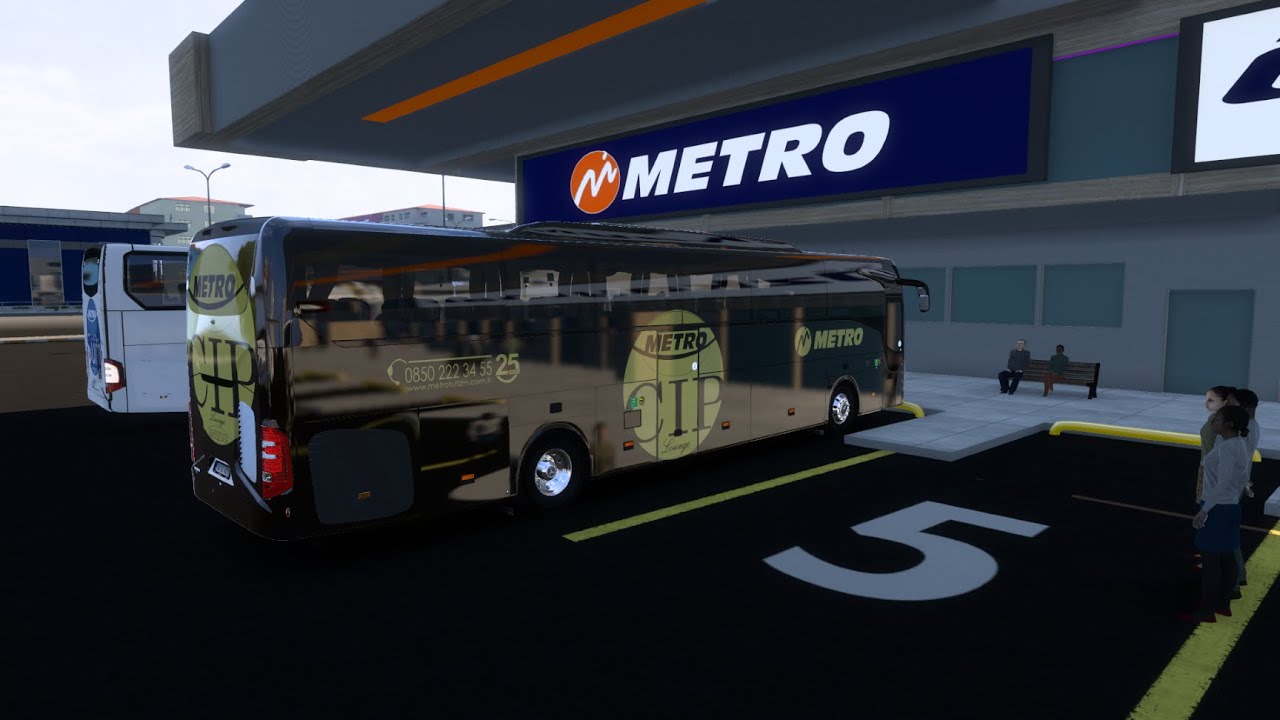 Euro Truck Simulator "ETS2" | Bus Mod | GamePlay! - YouTube