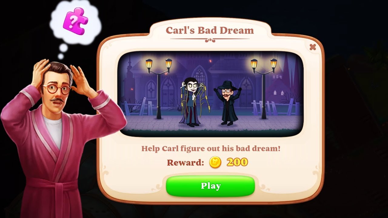 Manor Matters Ad - Carl’s Bad Dream Full Version - mini game | GameGo ...