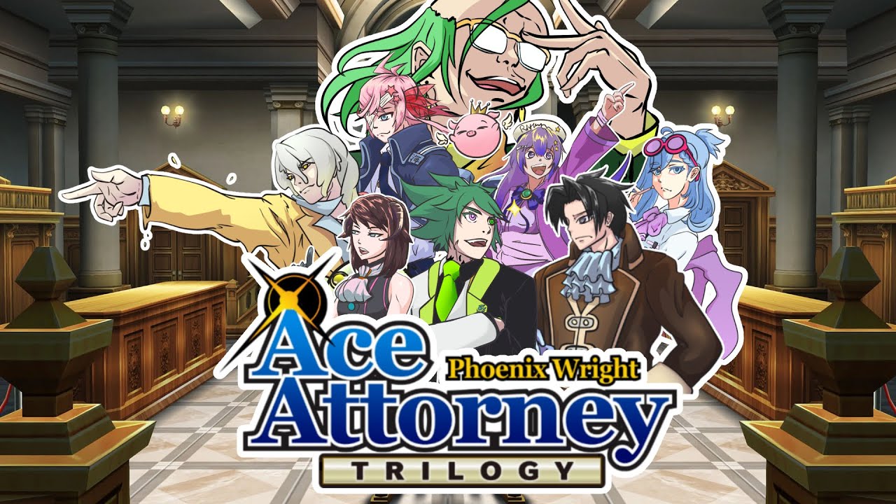 【ACE ATTORNEY TRILOGY】 Ep.03 Day 3 Court Session. VO & Plays collab ...