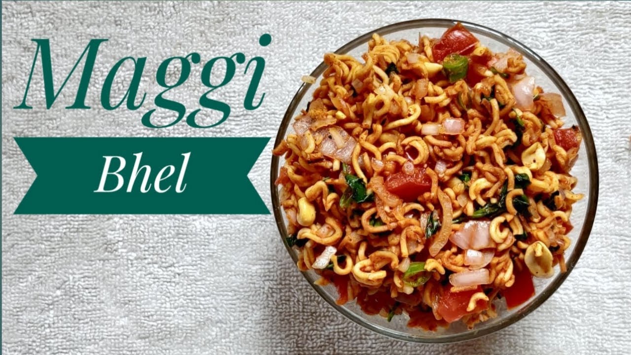 Maggi Bhel Recipe in 5 Minutes | Instant Maggi Bhel Recipe | Quick and ...