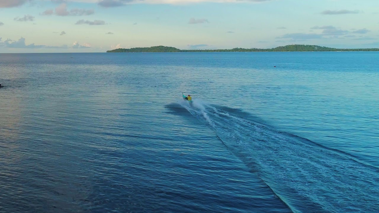 Drone chasing pump boat, Calag-Itan, Southern Leyte - Colors of the ...
