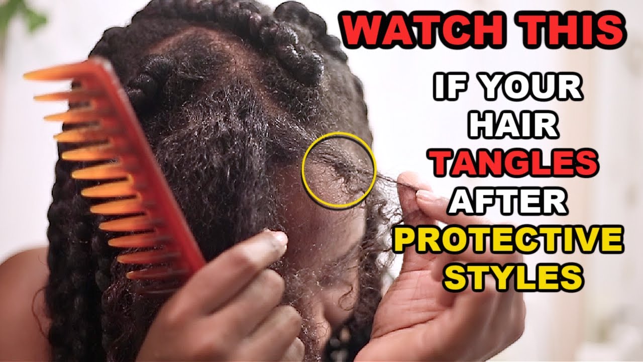 LUXURY Post-Braids Maintenance Routine for Long, Healthy, Natural Hair ...