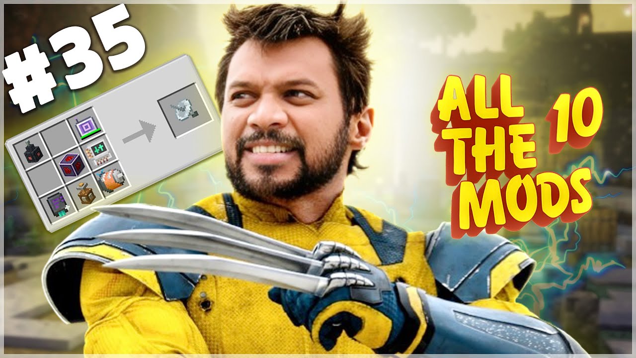 All The Mods 10 minecraft ATM 10 (HINDI) LIVE #35 - YouTube