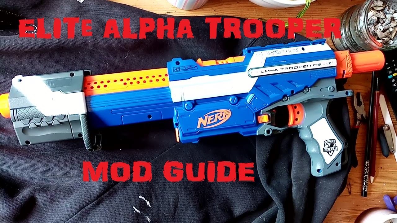 Alpha Trooper mod guide. Lock and Ar removal, Spring Replacement ...