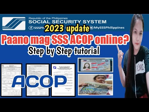 Paano mag comply sa SSS ACOP online? 2023 update - YouTube