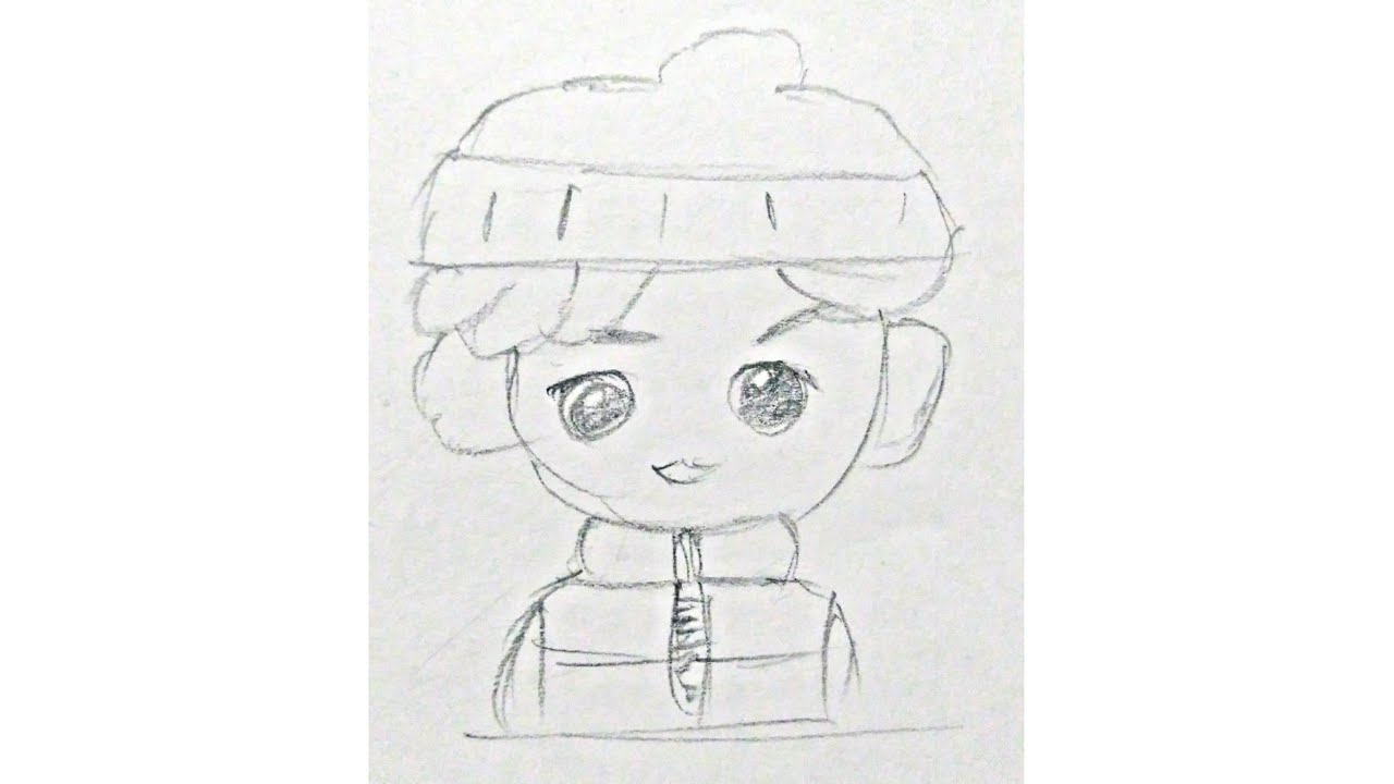 BTS cartoon drawing ( Part - 7 ) | How to draw Bts members | How to ...